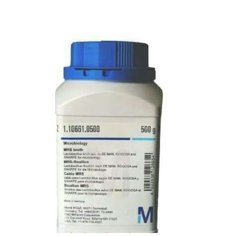 Jual Mrs Broth 500 G Lactobacillus Broth For Microbiologi Merck 110661 ...