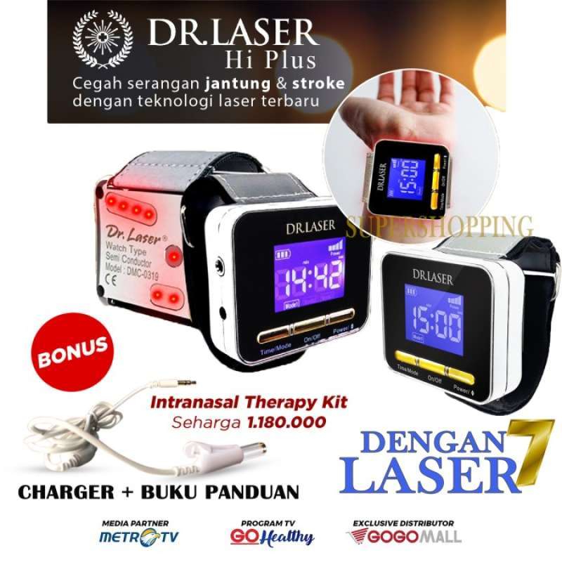 Promo DR LASER HI PLUS ASLI TERAPI LASER DARAH 7 TITIK METODE AKUPUNTUR GARA Diskon 23% di ...
