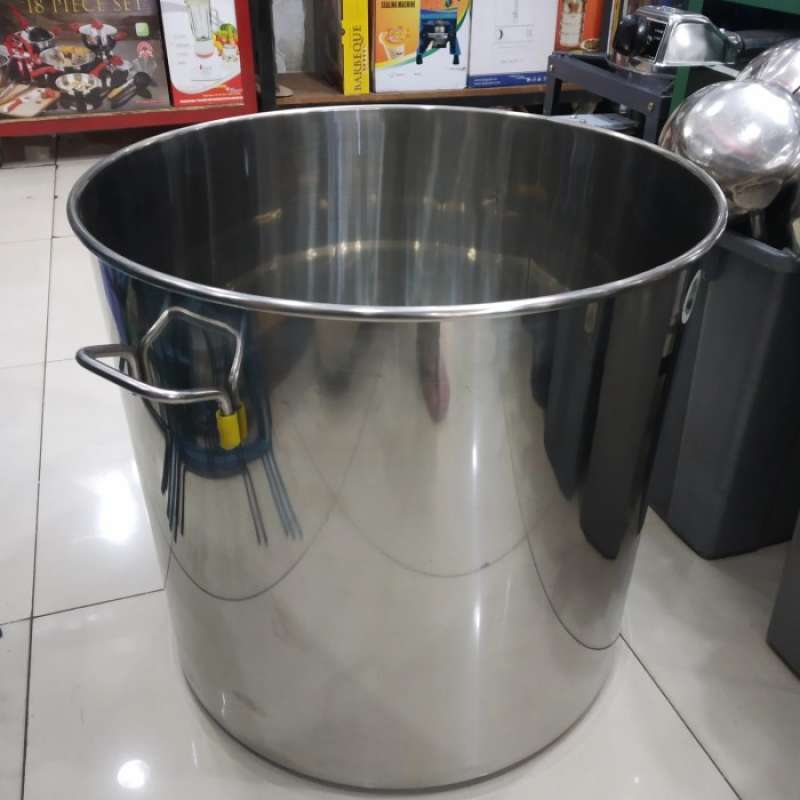 Promo panci stock pot stenlis stell super tebal 30 cm Diskon 23% di ...