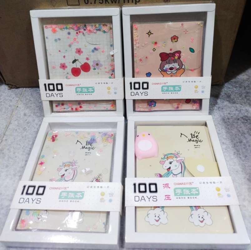 Promo Buku Tulis Motif Karakter A6 Kekinian Buku Catatan Harian ...