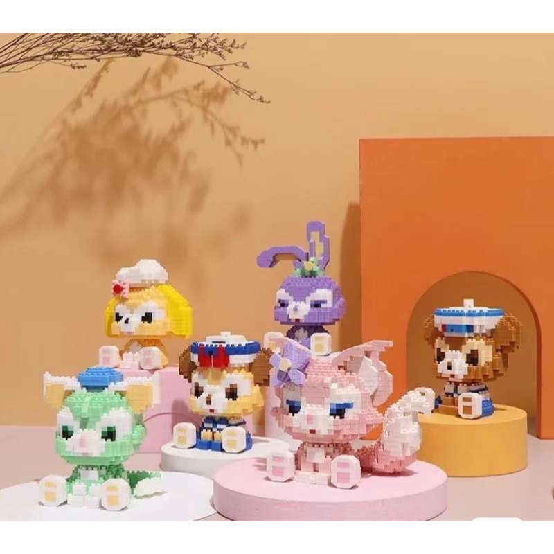 Jual Duffy Mickey Tom & Jerry Nanoblock Miniblock Lego Mainan Balok ...