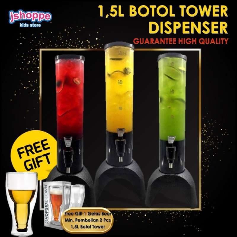 Promo 1,5 Liter Beer Tower / Tower Drink / Minuman Tower Diskon 23% di ...