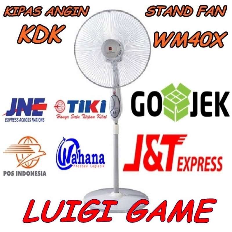 Promo Kipas Angin Berdiri Stand Fan Kdk Wm40x ( Khusus Expedisi ...