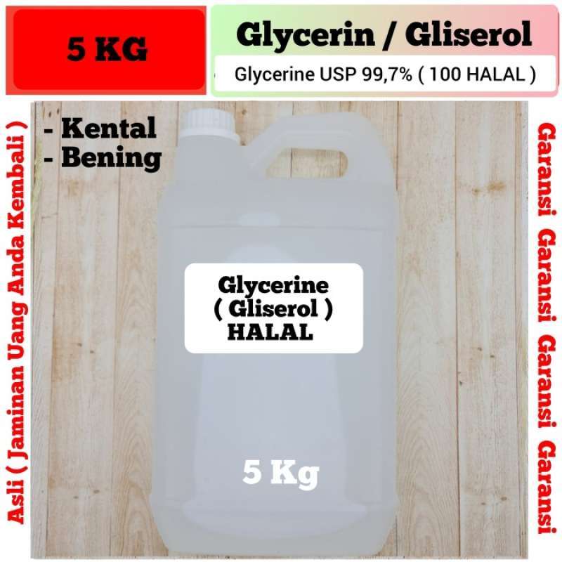 Promo Glycerin 5 Kg / Gliserol 5 Kg ( Usp 99,5% ) Food Grade & Halal ...