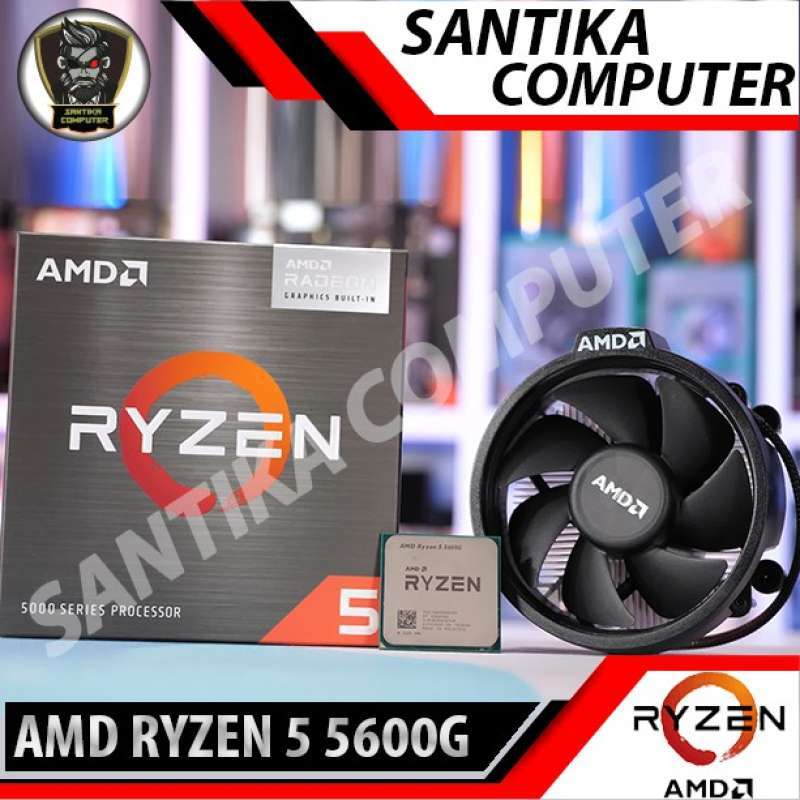 Promo AMD Ryzen 5 5600G Radeon Graphics 6 Core 12 Thread AMD PROCESSOR ...