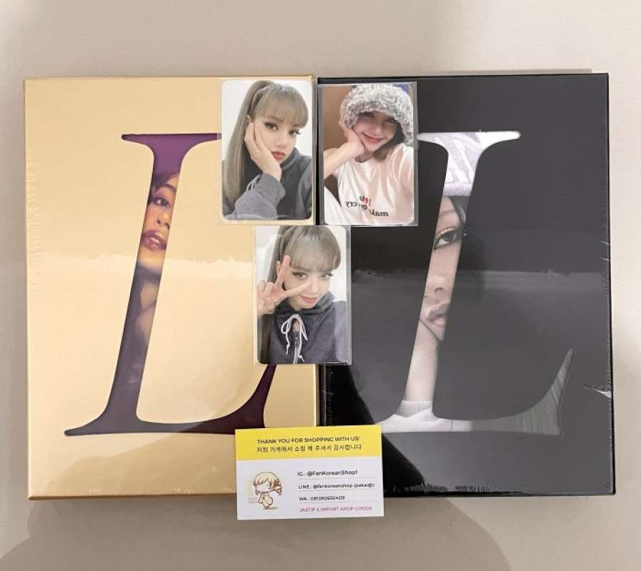 Promo [READY] LISA LALISA Album + Bonus Photocard Diskon 23% di Seller ...