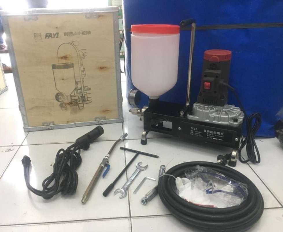 Promo MESIN INJEKSI SEMEN, EPOXY, PU GROUTING MACHINE TYPE M-06 Diskon 23% di Seller CV. Kenesi ...