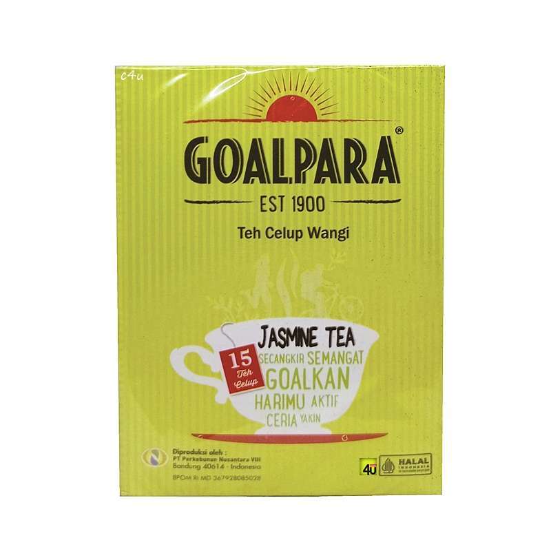 Promo Goalpara - Teh Celup Jasmine - Isi 15 Kantong Diskon 25% Di ...