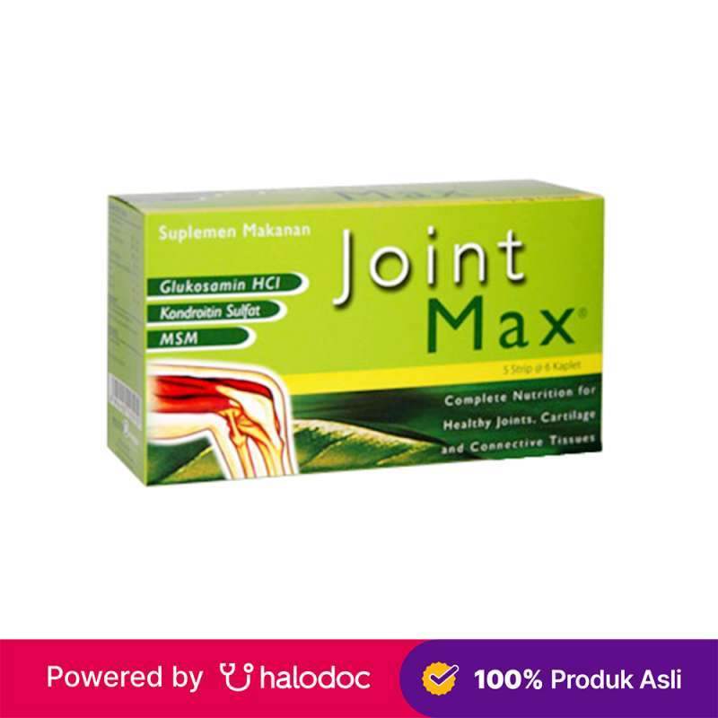 Jual Joint Max 30 Kapsul di Seller Apotek Medika Prima Jagakarsa ...