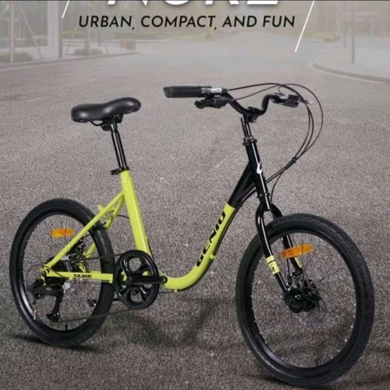 Jual Sepeda 20 Inc Genio Nuke Minivelo Bike - Hitam Hijau Di Seller ...