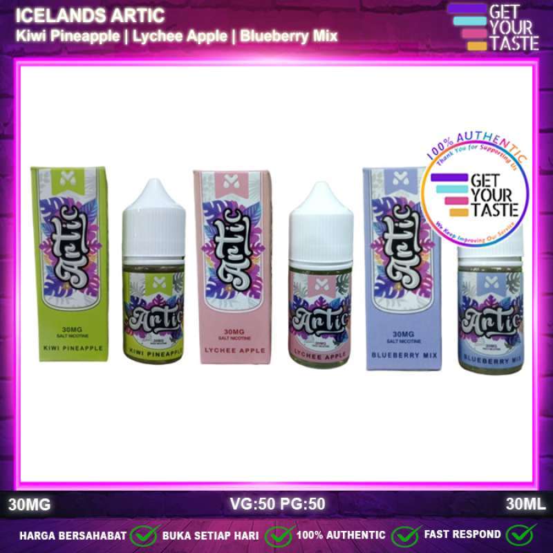 Promo Liquid Icelands Artic Salt Nic Series 30ml Saltnic By Move Juice ...
