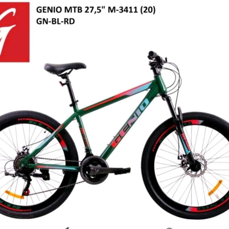 Jual Sepeda Mtb M3411 27,5 Inc Genio Bike Di Seller Tristar Bike ...
