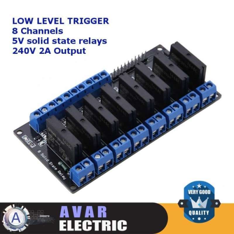 Promo Solid State Relay 8 ch Low Level Trigger Arduino Module Diskon 23 ...