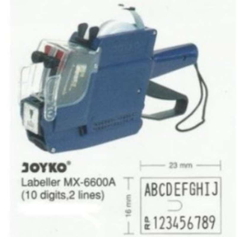 Promo Alat Label Harga Joyko Mx - 6600A Price Labeller /10 Digit Diskon ...