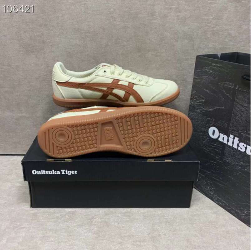 Promo Sepatu Onitsuka Tiger Tokuten Cream Brown /unisex Diskon 36% Di ...