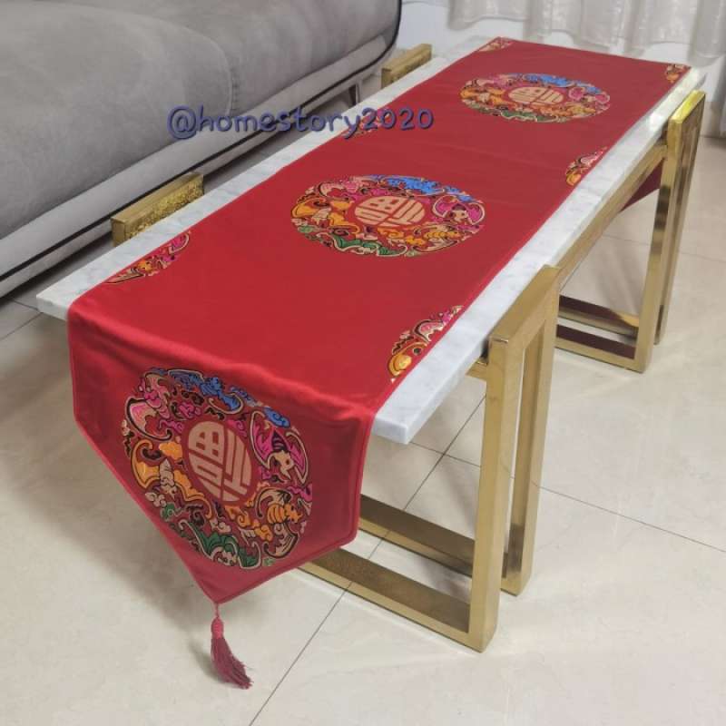 Jual Table Runner Imlek Harga Murah & Kualitas Terbaik Oktober 2024