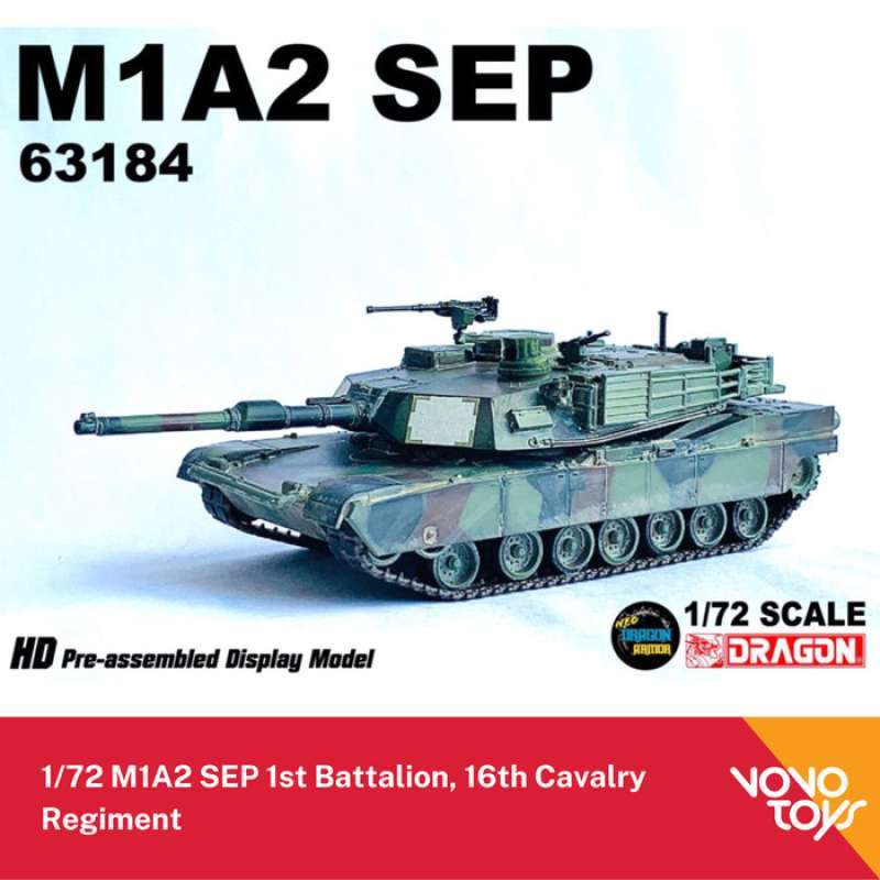 Promo Miniatur Tank 1/72 M1A2 SEP 1st Battalion 16th Cavalry Regiment Dragon Diskon 5% di Seller ...