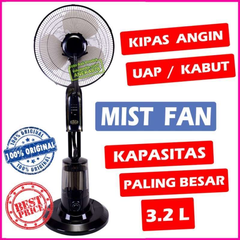 Jual KIPAS ANGIN UAP 3.2 LITER MIST FAN HUMIDIFIER AIR COOLER AC ...