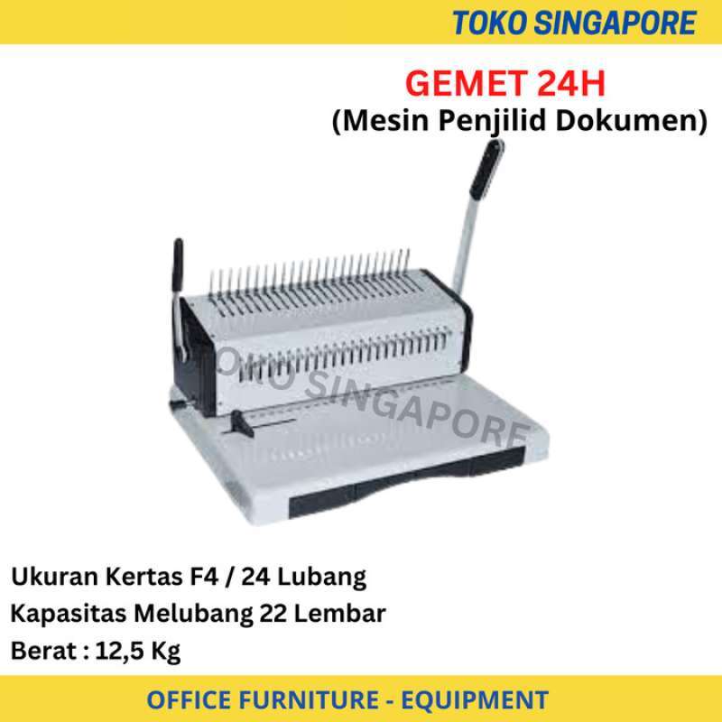 Promo MESIN PENJILID DOKUMEN GEMET 24H Diskon 23% di Seller Tuskar ...