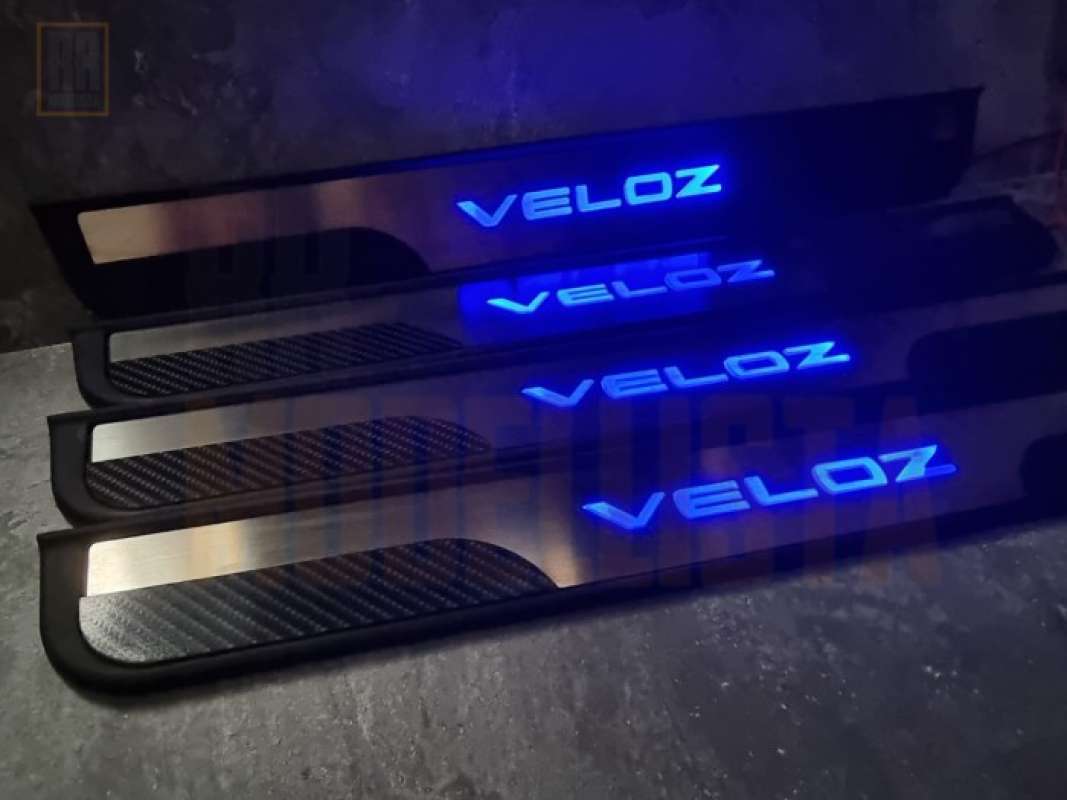 Promo Sill Plate All New Veloz 2022 Led Premium/Sill Plate Led Veloz ...