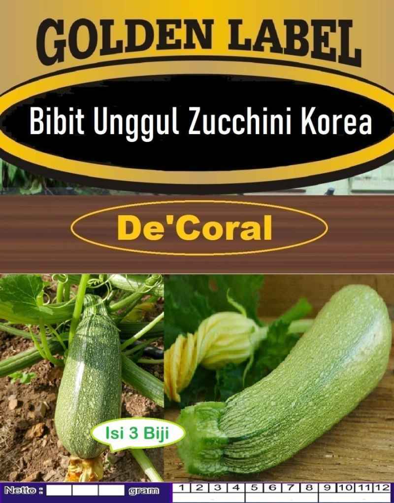 Jual Bibit Unggul Zucchini Korea | Benih Sayur Zucchini | Zukini ...