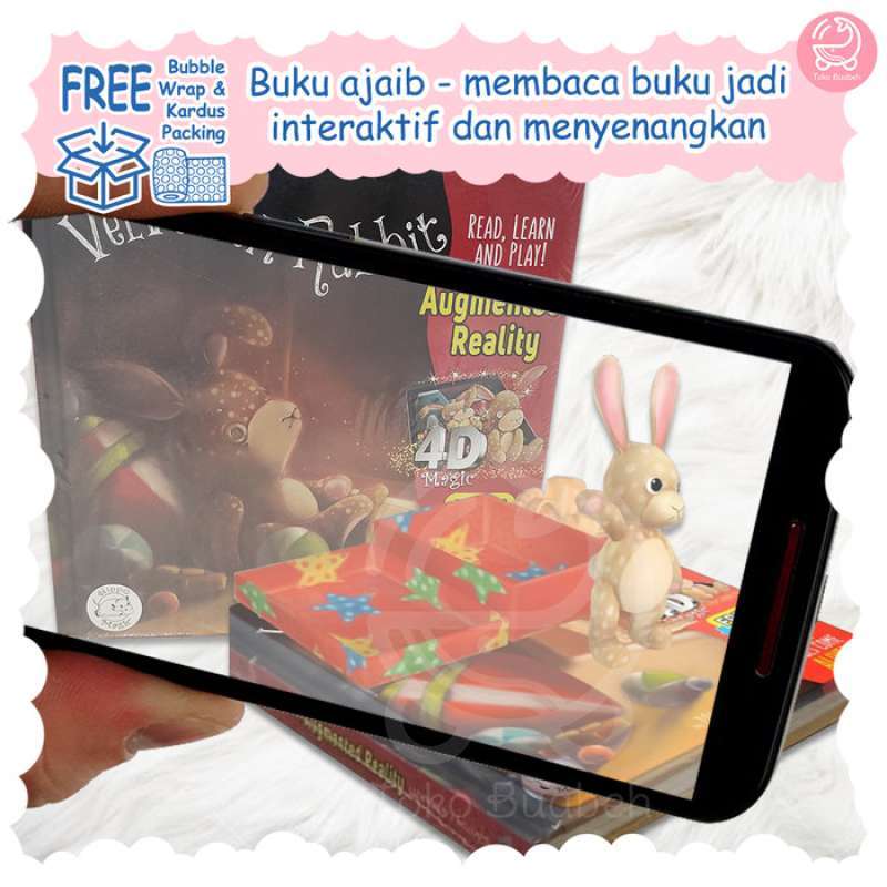 Promo buku cerita dongeng anak bergambar interaktif (AR-3D) velveteen ...