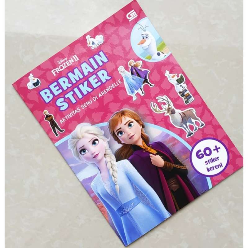 Jual Buku Aktivitas Anak - Sticker Book Frozen 2 Bermain Stiker ...
