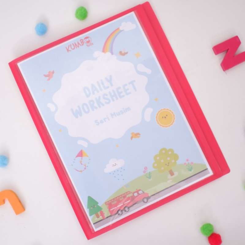 Jual Buku Aktivitas Anak Daily Worksheet TK PAUD Presschool Wipe and ...