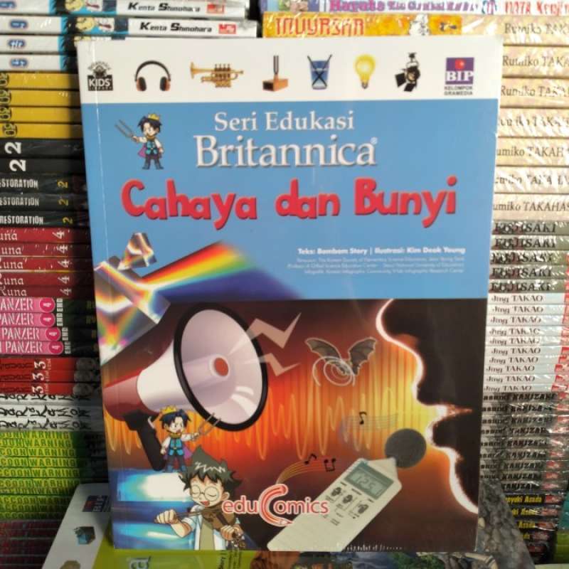 Promo BUKU SERI EDUKASI BRITANNICA CAHAYA DAN BUNYI BY EDU COMIC Diskon ...
