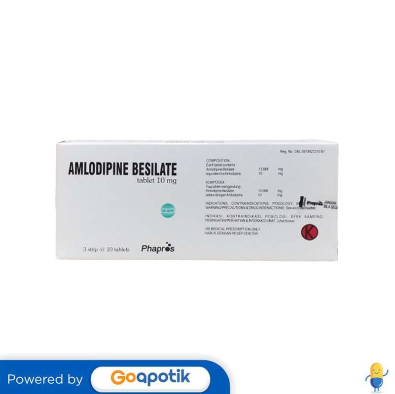 Jual Amlodipine Besilate Phapros 10 Mg Box 30 Tablet Di Seller Apotek ... Jual Amlodipine Besilate Phapros 10 Mg Box 30 Tablet Di Seller Apotek ...