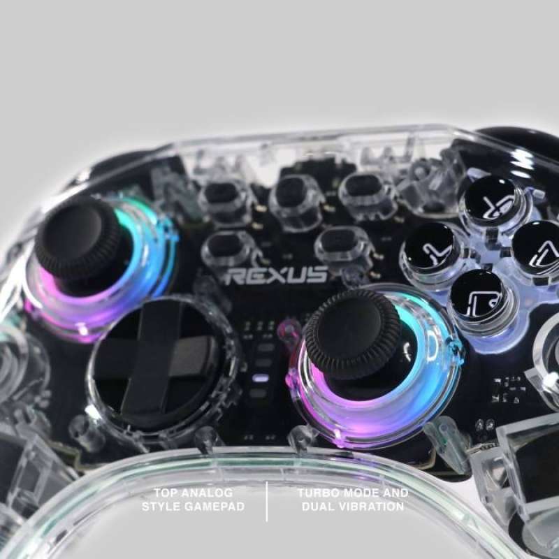 Promo Rexus GX400 Gamepad Wireless Bluetooth Gaming Joystick Gladius GX ...