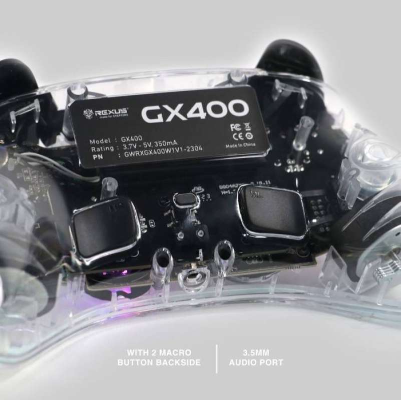 Promo Rexus GX400 Gamepad Wireless Bluetooth Gaming Joystick Gladius GX ...