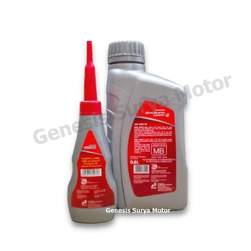 Promo Enduro Matic G 20W40 08LT Paket Oli Gear Enduro 120ml Pertamina ...