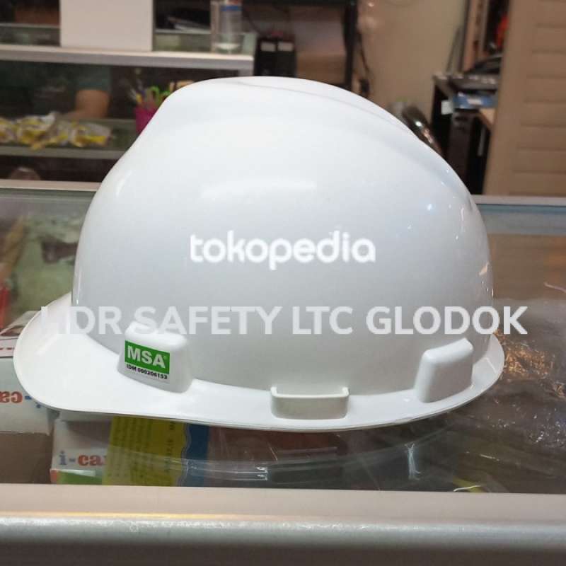 Promo Helm Msa Original W/ Fastrak / Helm Safety Proyek Msa Original V ...