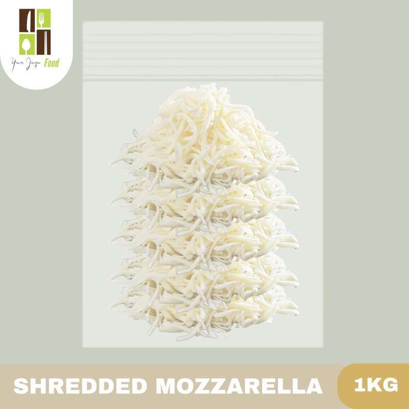 Jual Dairy Partner Mozarella Cheese Shredded / Keju Mozarella Parut ...