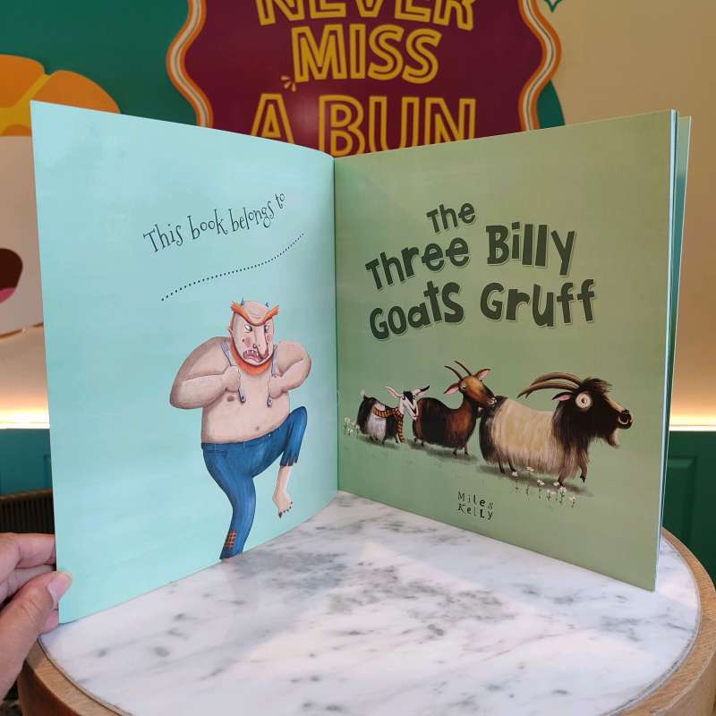 Jual BIG BAD WOLF MY FAIRYTALE TIME : THE THREE BILLY GOATS GRUFF ...