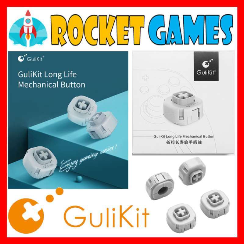 Jual Gulikit Long Life Mechanical Button Replacement For Controller ...
