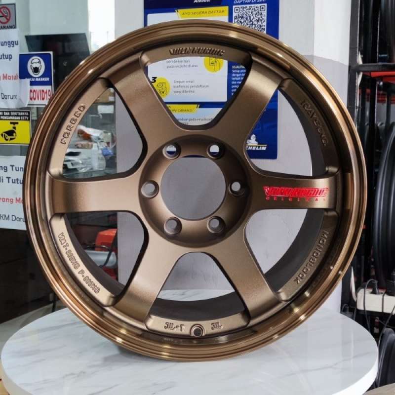 Promo Velg Mobil Rays Te37 Progressive Supercopy Ring 18 Pajero Fortuner Prado H1 Dmax L200 ...