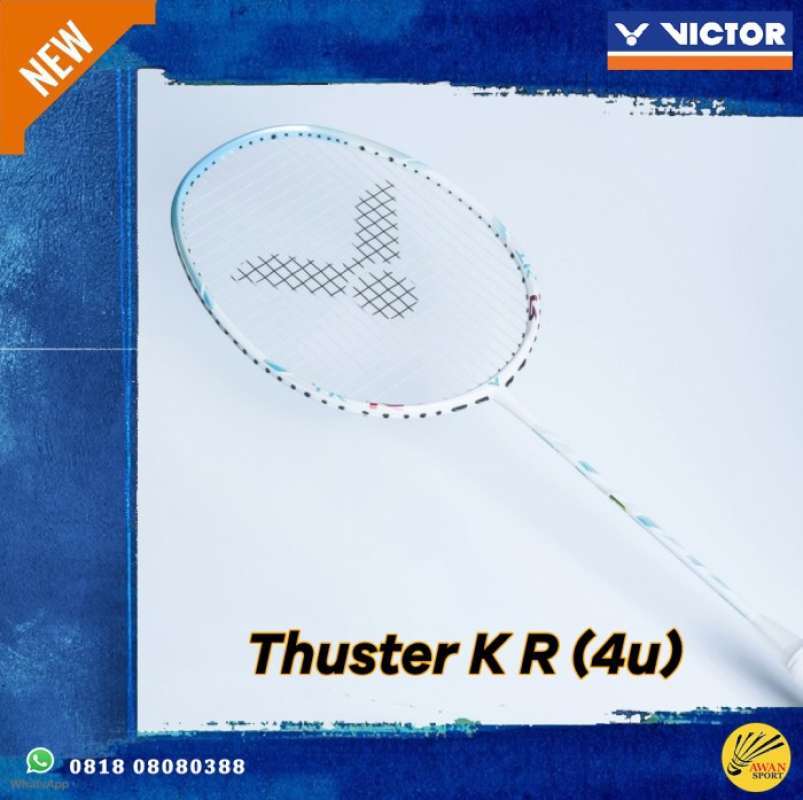 Promo New Raket Badminton Victor Thruster K R / Tk R / Tk-R Diskon 23% ...