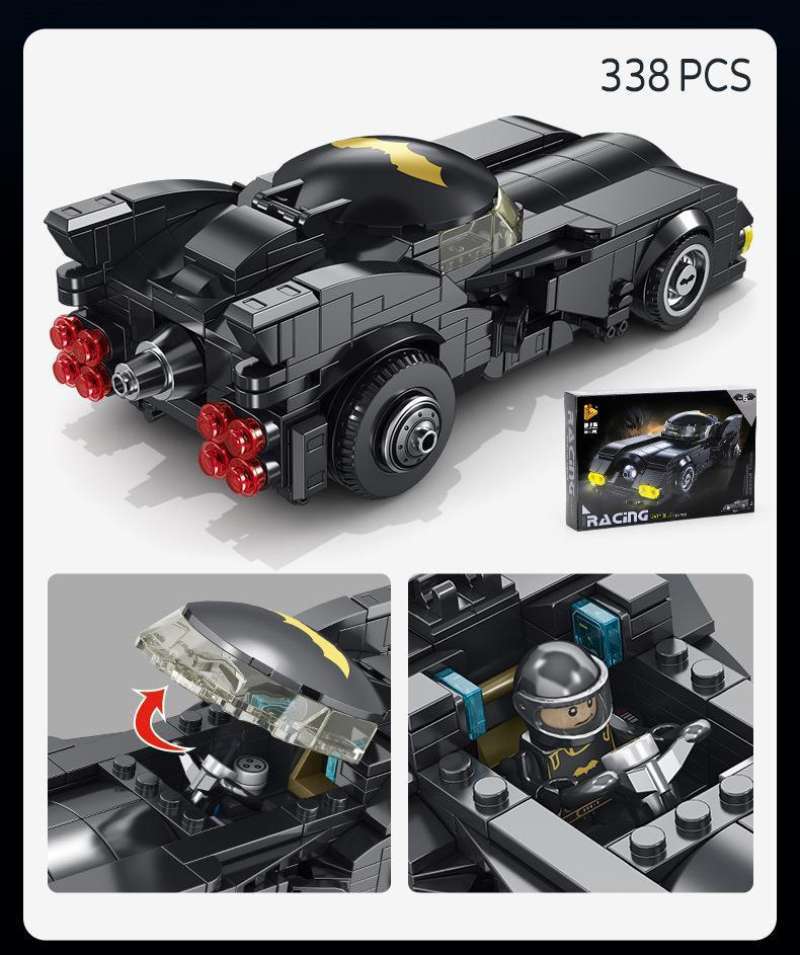 Promo Cnc Brick Batmobile Batman Returns 300++ Diskon 40% Di Seller ...