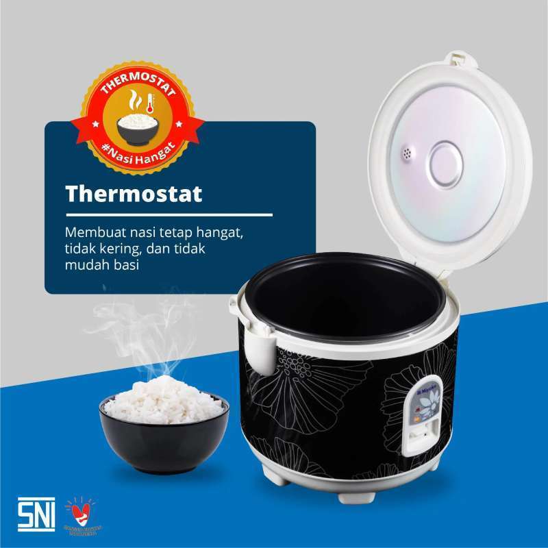 Promo Miyako Mcm-528 Ts Rice Cooker 3in1 Magic Warmer Plus [1.8 L ...