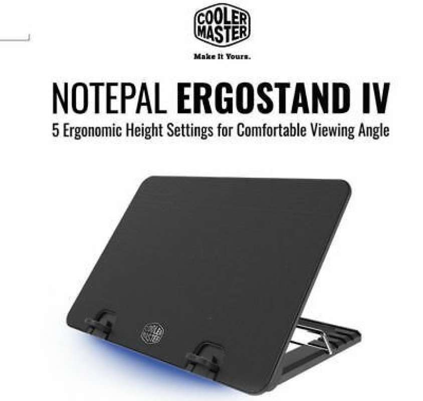 Jual Cooler Master Notepal Ergostand IV Adjustable Stand Laptop Cooling ...