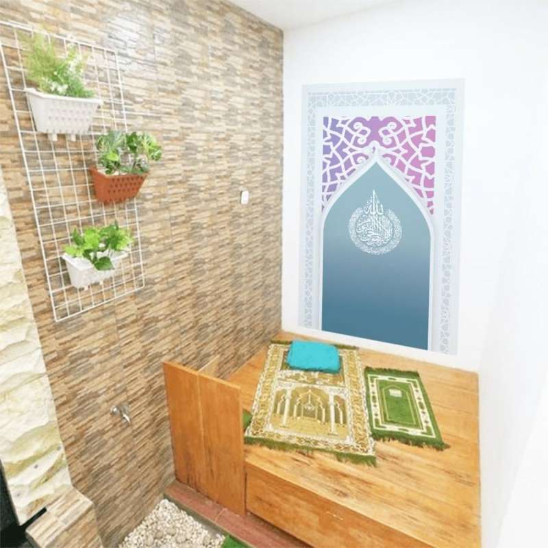 Jual Sticker Dinding Mihrab Dekorasi Ruangan Mushola Di Seller Trigi ...