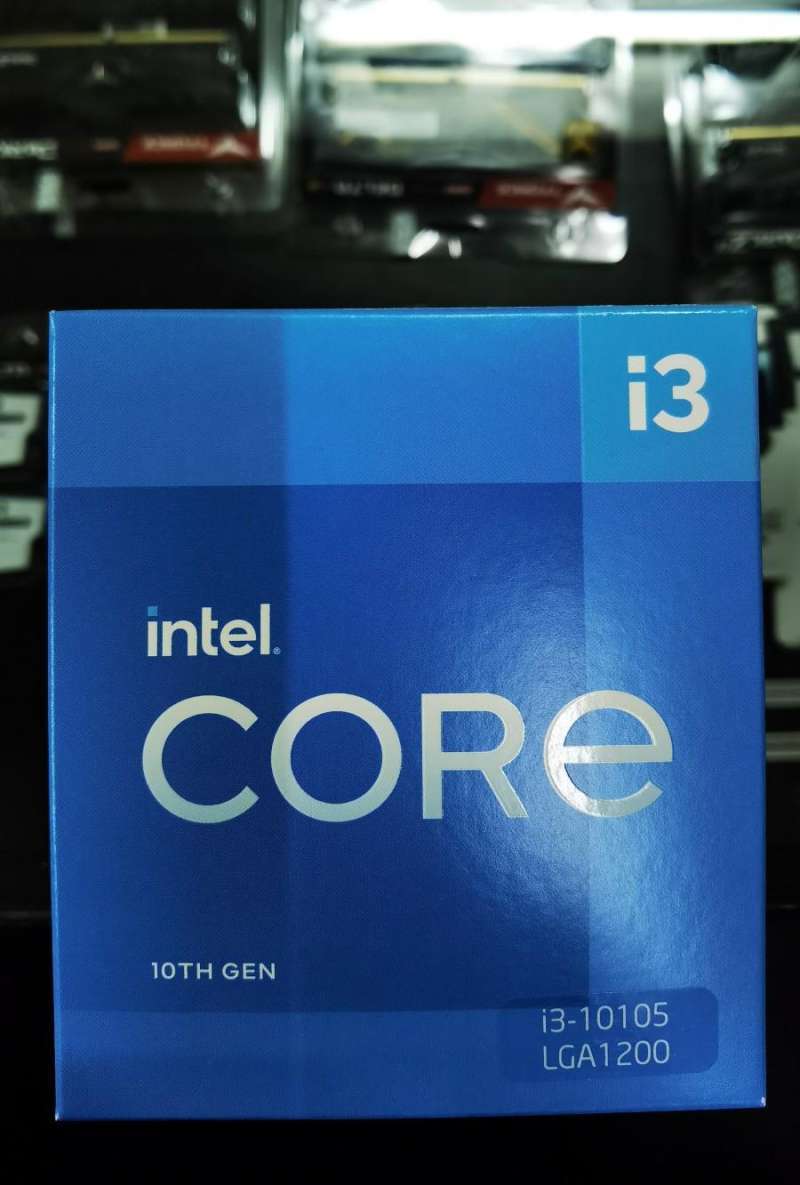Jual Intel Core I3 10105 Processor Lga 1200 Box Resmi Baru Di Seller ...