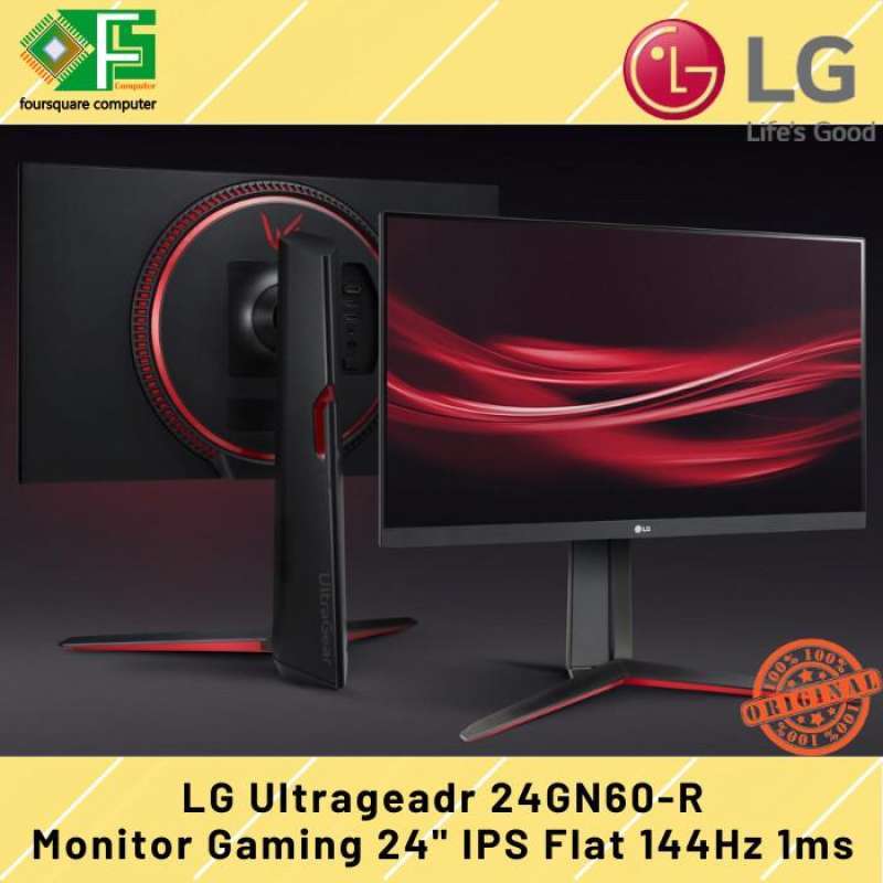 Promo Lg Ultragear 24gn60r Led Monitor Gaming 24 Inch Ips Fullhd 144hz 1ms Diskon 26% Di Seller ...