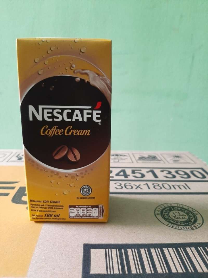 Jual Nescafe Coffee Cream Uht 180 Ml (khusus Kurir Instant/sameday ...