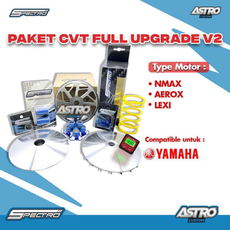 Promo Full Upgrade CVT V2 AEROX 155 NMAX 155 Lexi 125 Mangkok Ganda ...