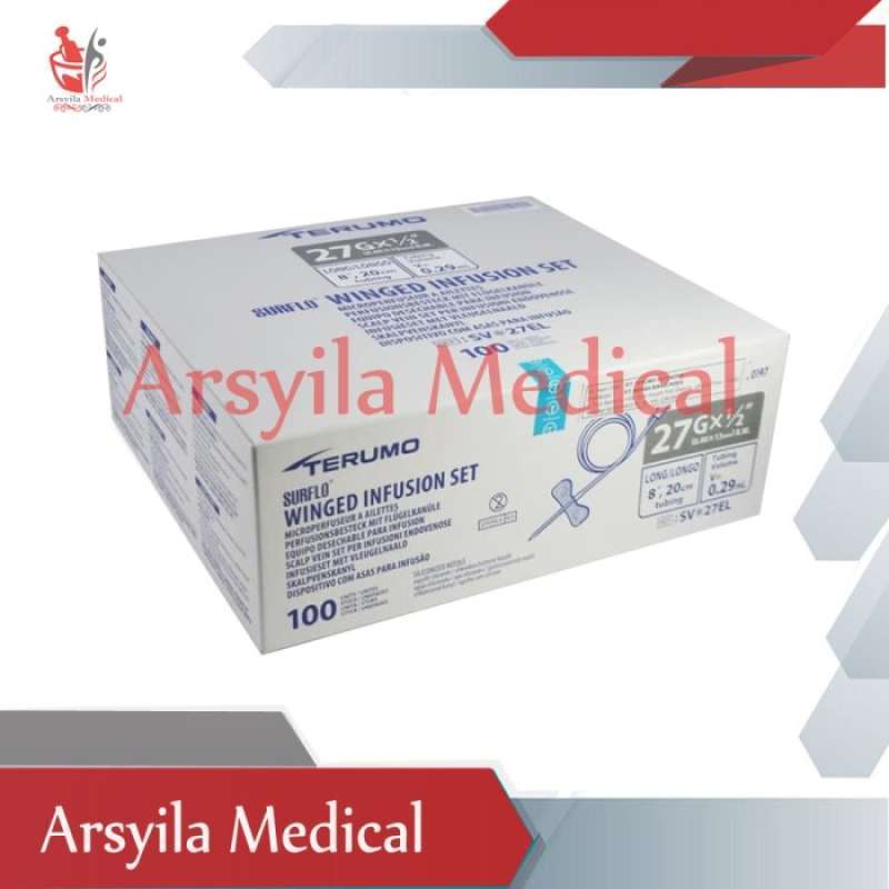 Promo Wing Needle 27g Terumo Winged Needle 27 Terumo Wing Needle Terumo ...