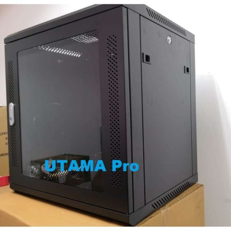 Promo New Rack Server Wallmount 12U Depth 500Mm Single Door Terbaik ...
