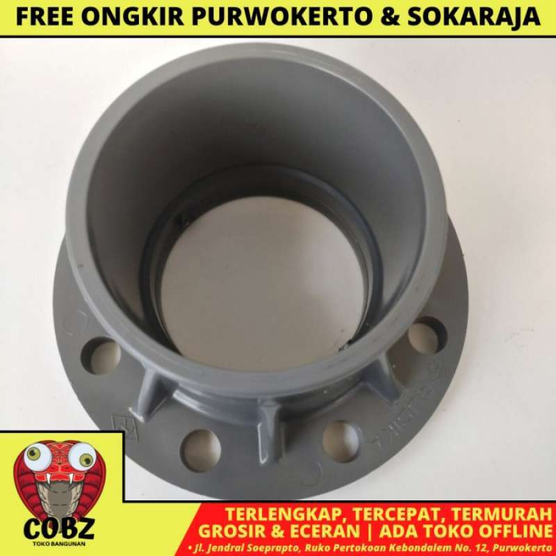 Jual 4 Inch / Rucika Aw Flange Plendes Fleng Sambungan Fitting Pipa Pvc ...